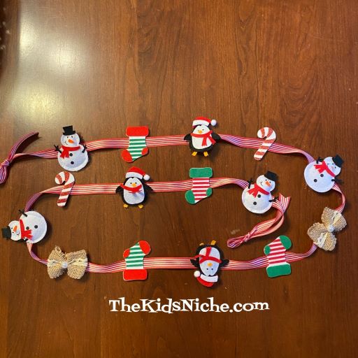 Christmas Sticker Garland – The Kids Niche