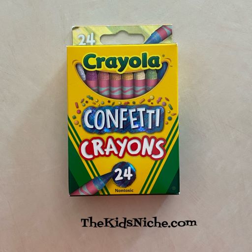 Crayola Confetti Crayons – The Kids Niche
